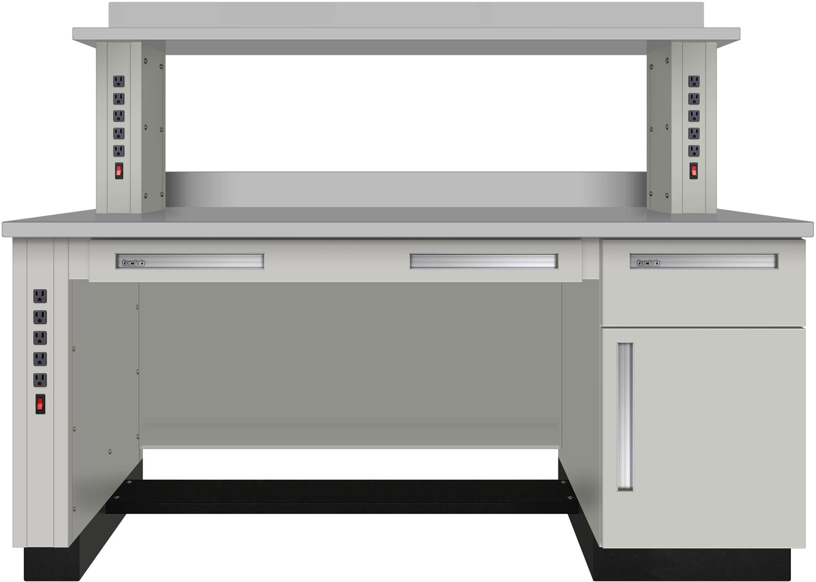 Desk High Workbenches from Teclab